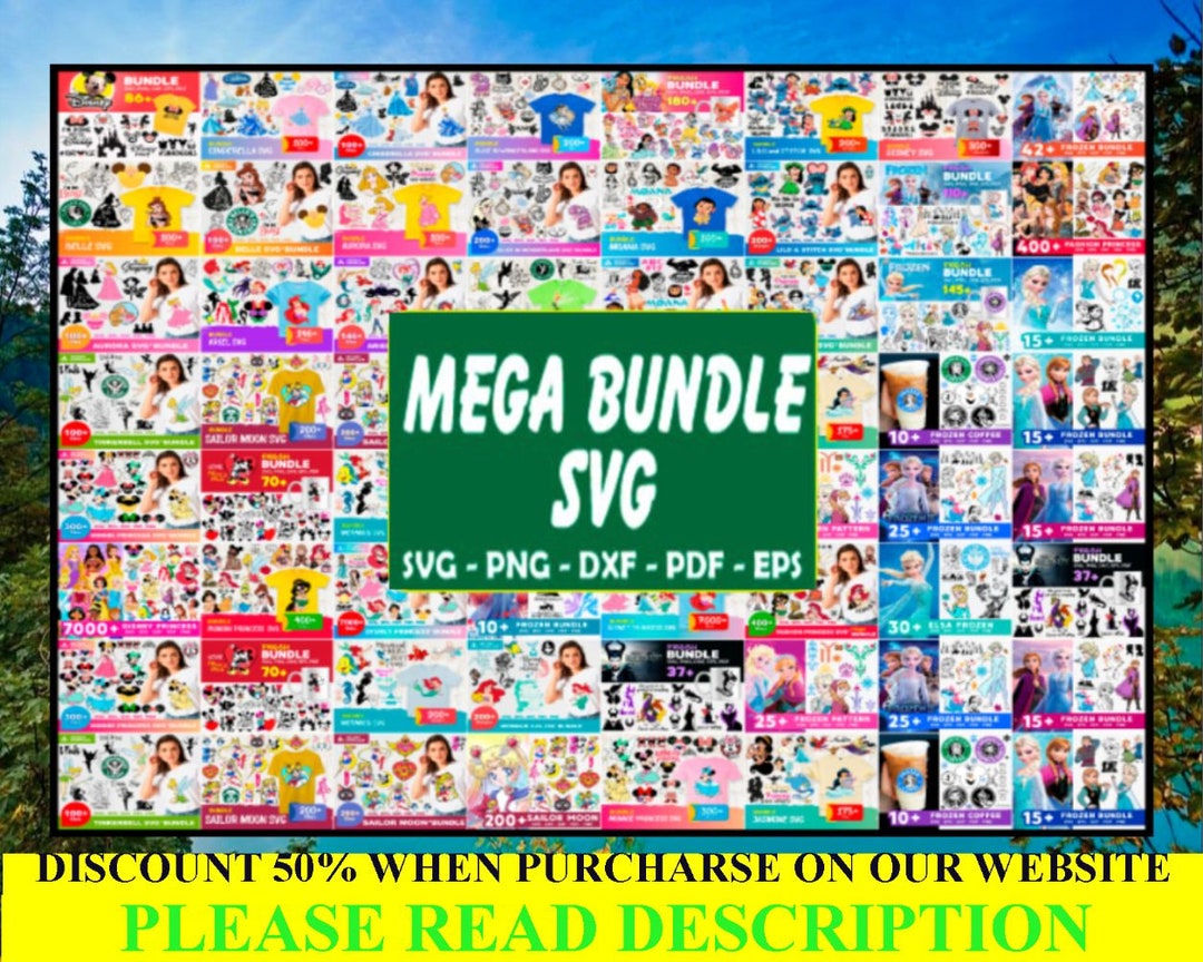All Disney Design Svg, Disney Svg, Cartoon Svg, Disney Movie Svg - Etsy ...