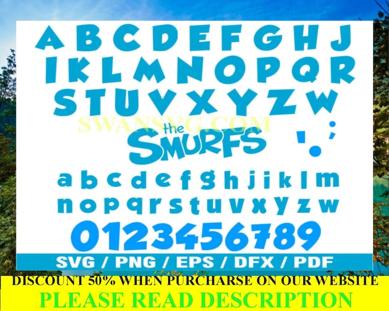 1030 Smurfs Bundle Svg, Smurfs Svg, Mega Bundle Smurfs Png, Smurfs Cut ...