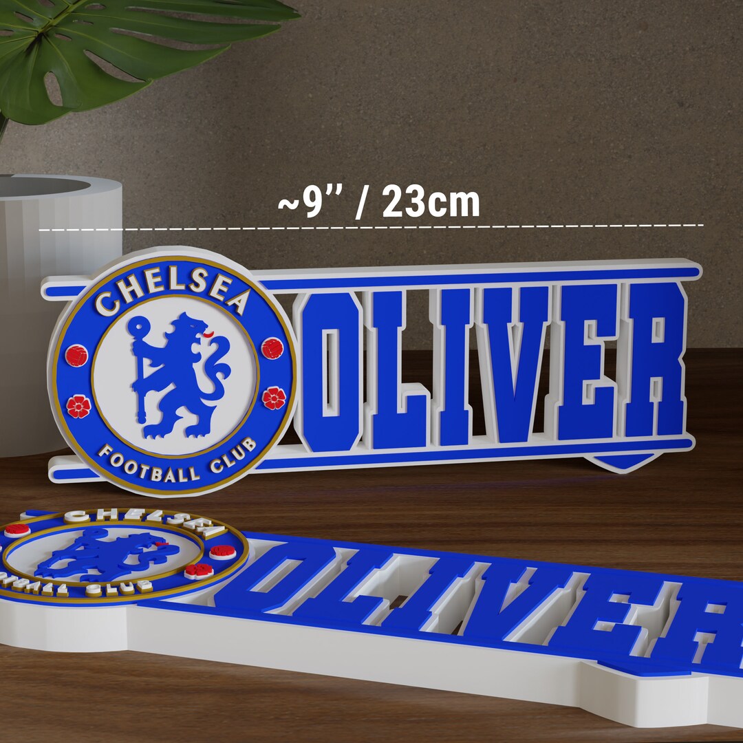Custom Football Logo Physical 3D Print Unofficial License - Etsy