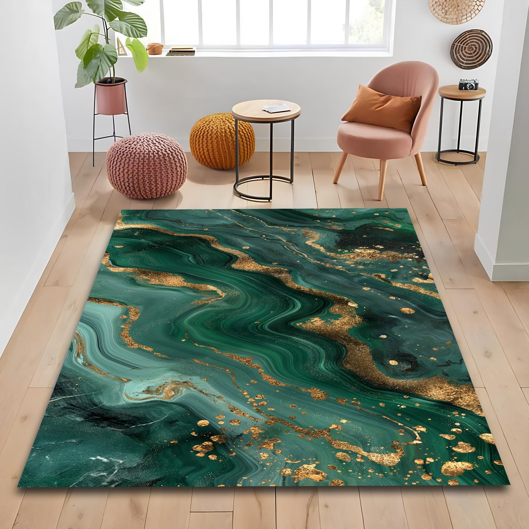 Marble Rug, Marble Design Rug, Marble Effect Rug, Abstract Marble Rug ...