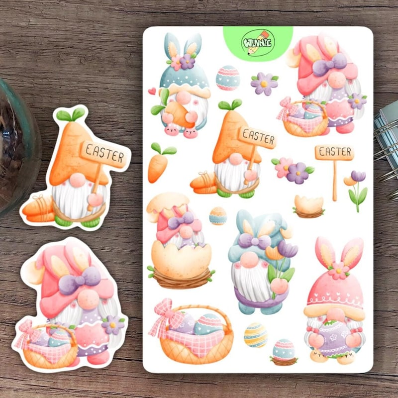 Spring Stickers - Etsy