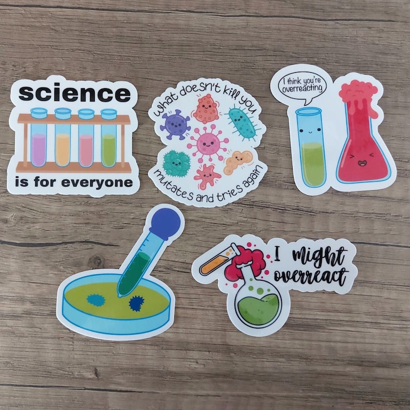 Science Sticker - Etsy