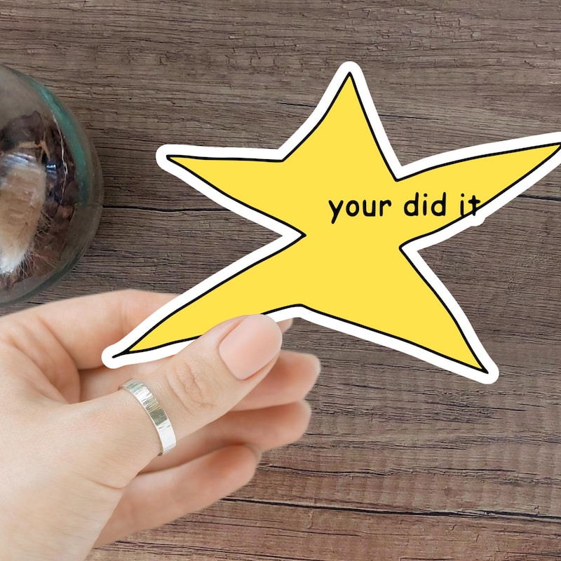 Your Did It Star - Etsy
