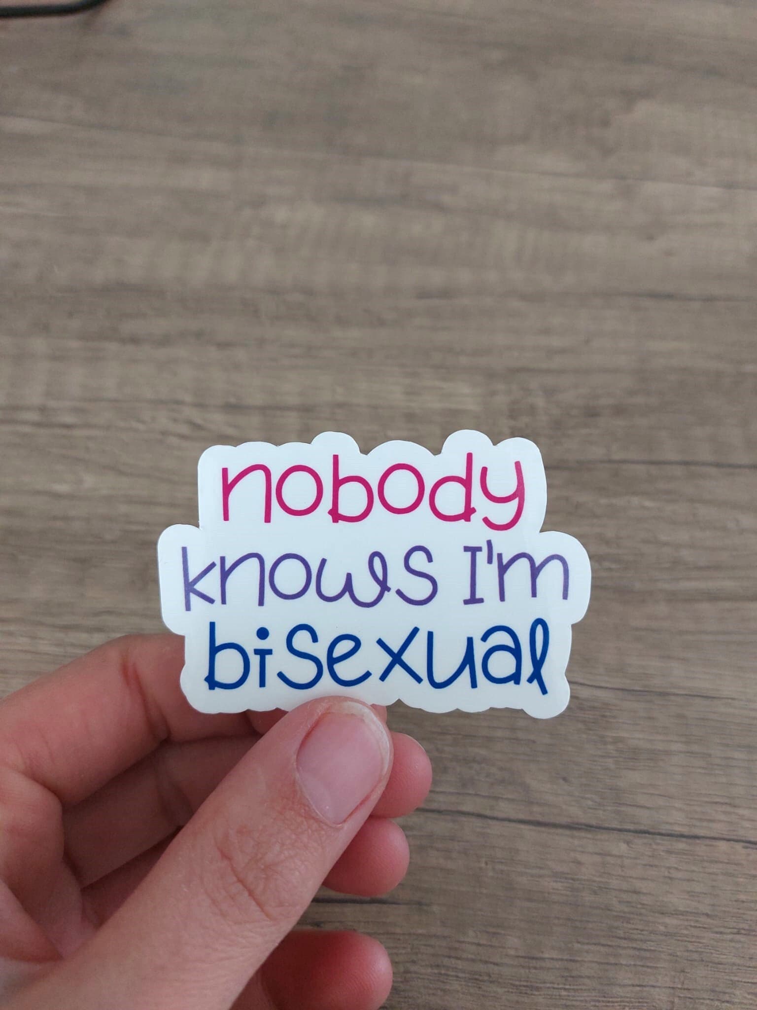 Bisexual Sticker Lgbt Vinyl Sticker Laptop Bi Like Boys and Girls Water ...