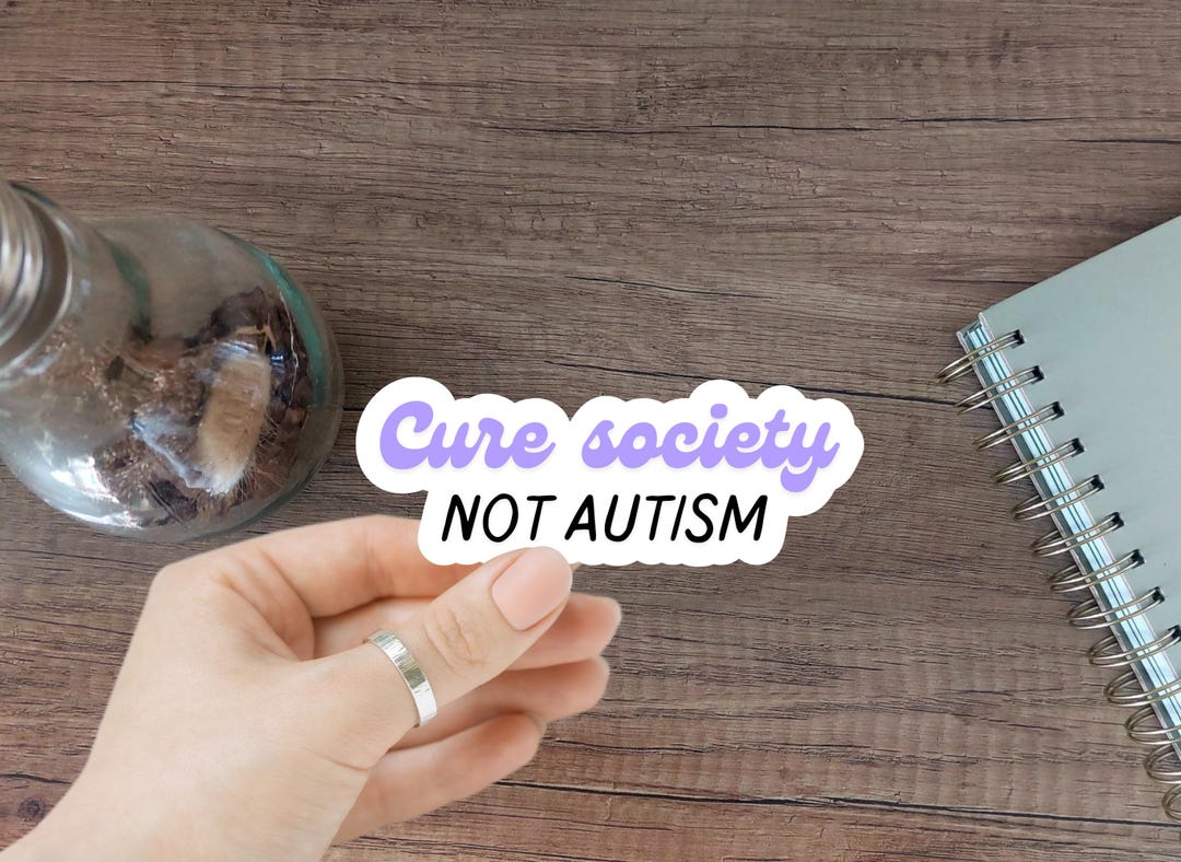 Autism Sticker Vinyl Decal for Laptop Water Bottle Neurodivergent ...