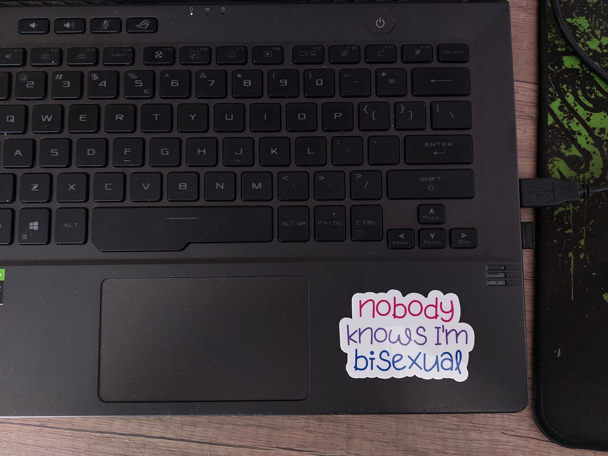 Bisexual Sticker Lgbt Vinyl Sticker Laptop Bi Like Boys and Girls Water ...