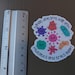 Science Sticker Bacteria Lab Vinyl Ticker Virus Science Funny Stickers ...