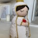 Handmade Virgencita of Fatima Doll - Amigurumi- Micro Coché Figure - Etsy