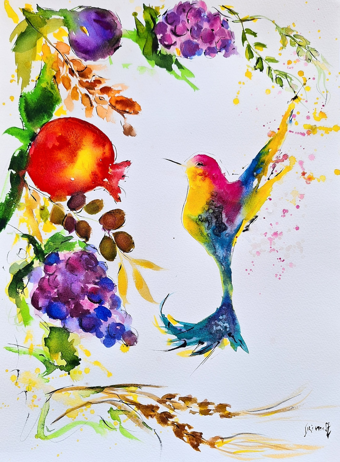 The Seven Species of Blessed Fruits of the Land of Israel Botanical ...