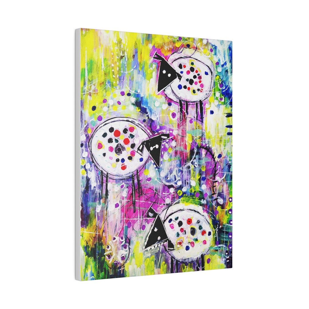 Sheep Pop Art Canvas Print Painting Artwork Vibrant Pop Art-modern Pop ...