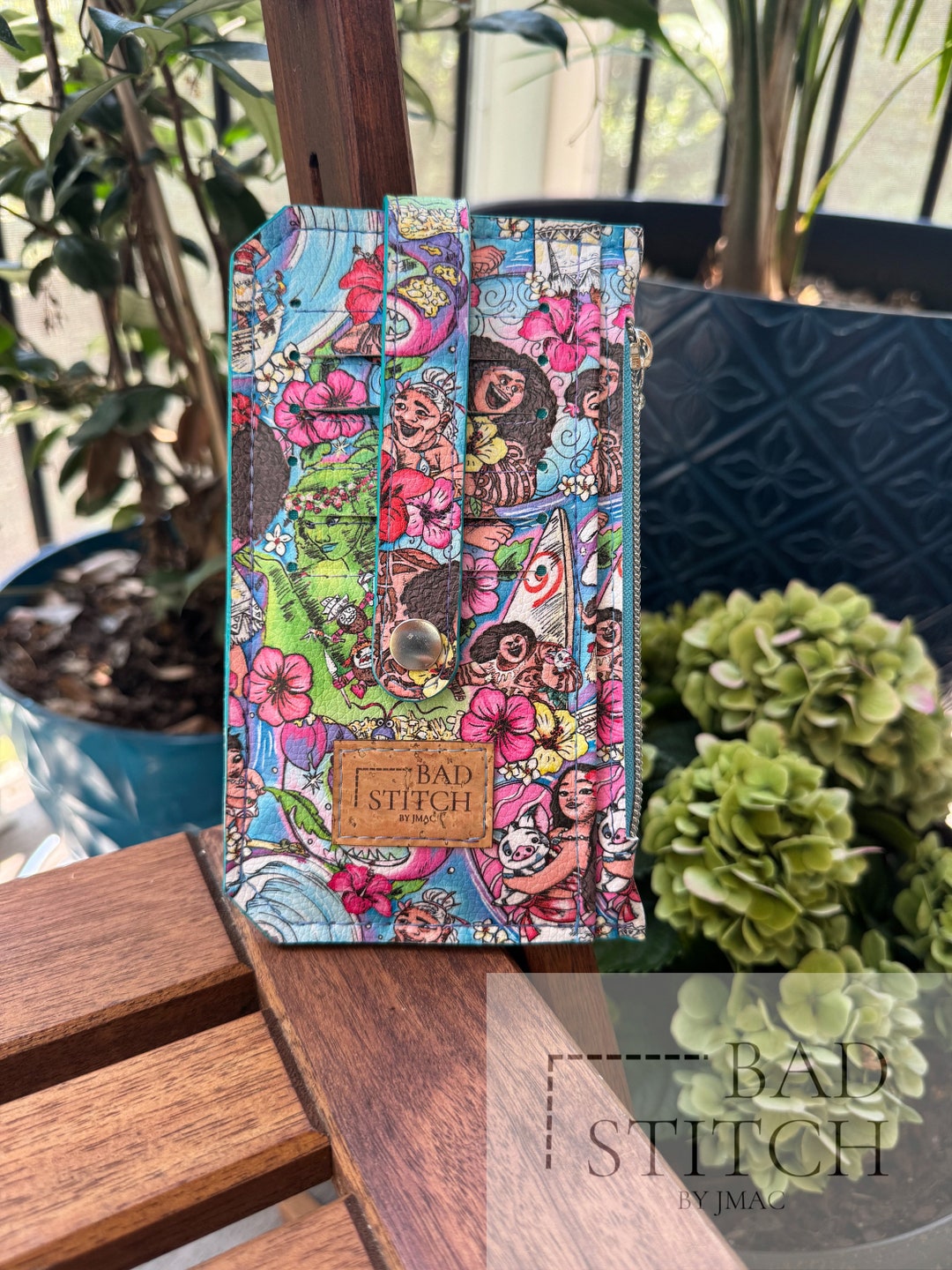 Minimalist Wallet for Moana Lover | Maui Inspired Wallet | Handmade ...