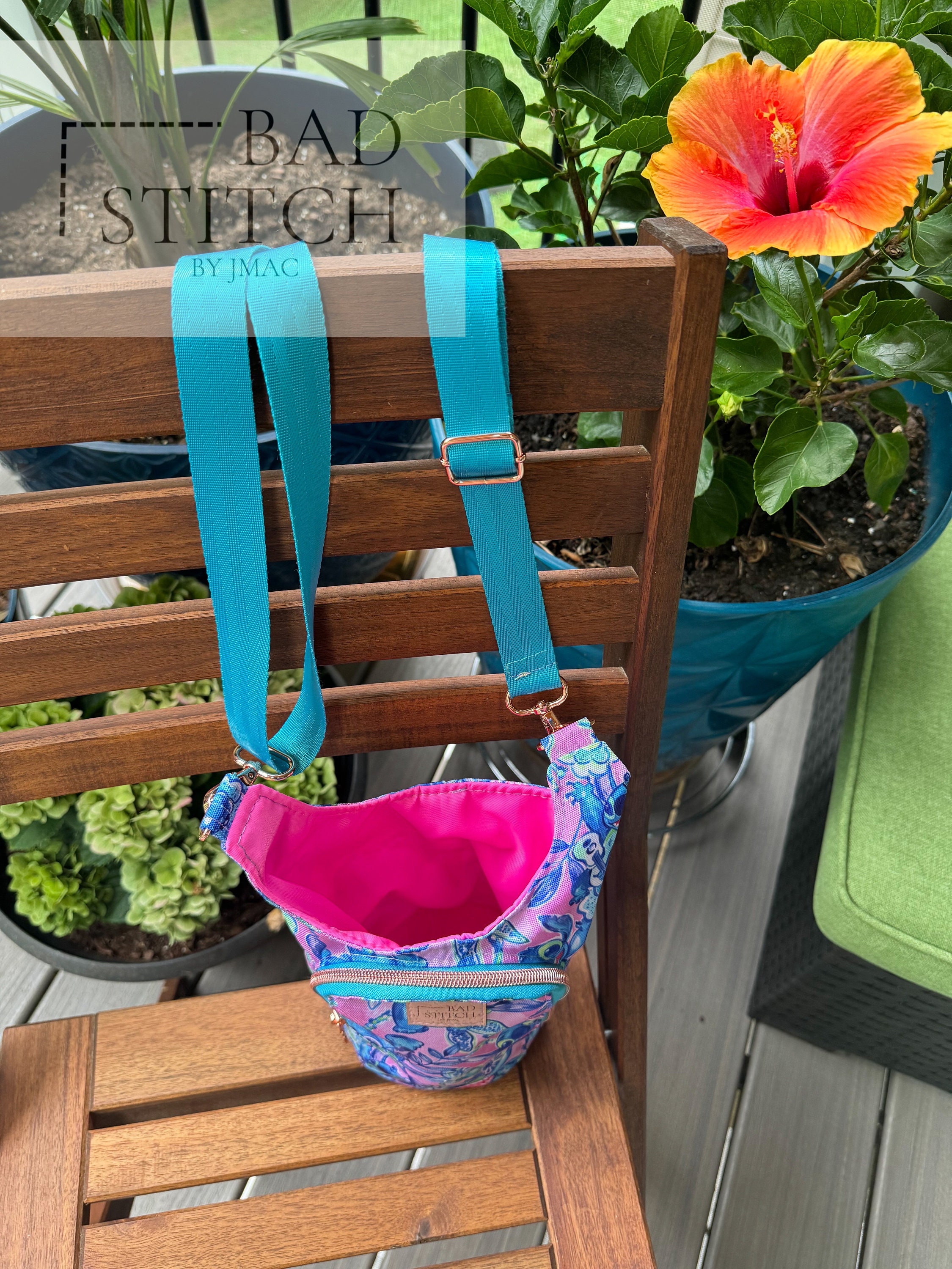 Water Bottle Sling Bag | Crossbody Water Bottle Holder | Large Beverage ...