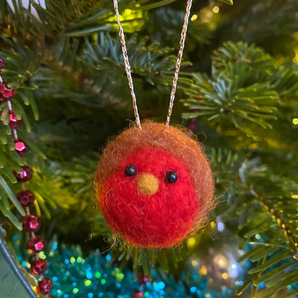 Felt Robin - Etsy UK