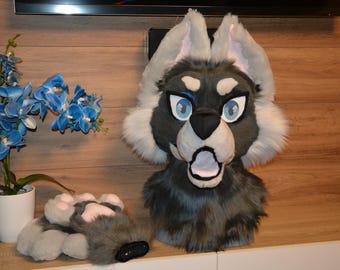 Ocean Wolf Full Premade Fursuit Partial - Etsy