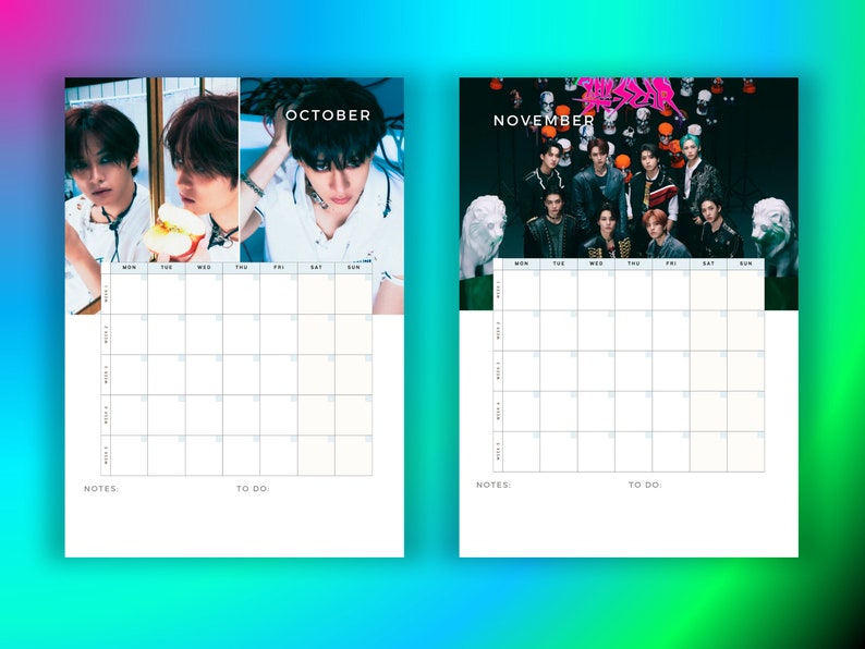 Stray Kids ROCKSTAR Planner | SKZ Planner | Digital Download | Undated ...