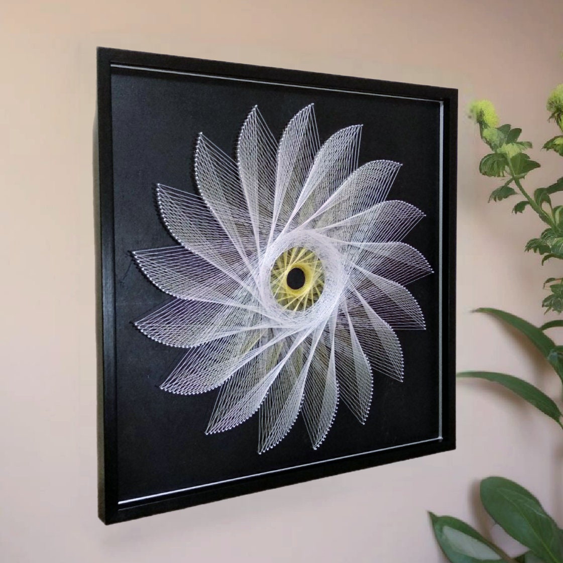 String Art, Mandala String Art, String Wall Art, 3d String Art ...