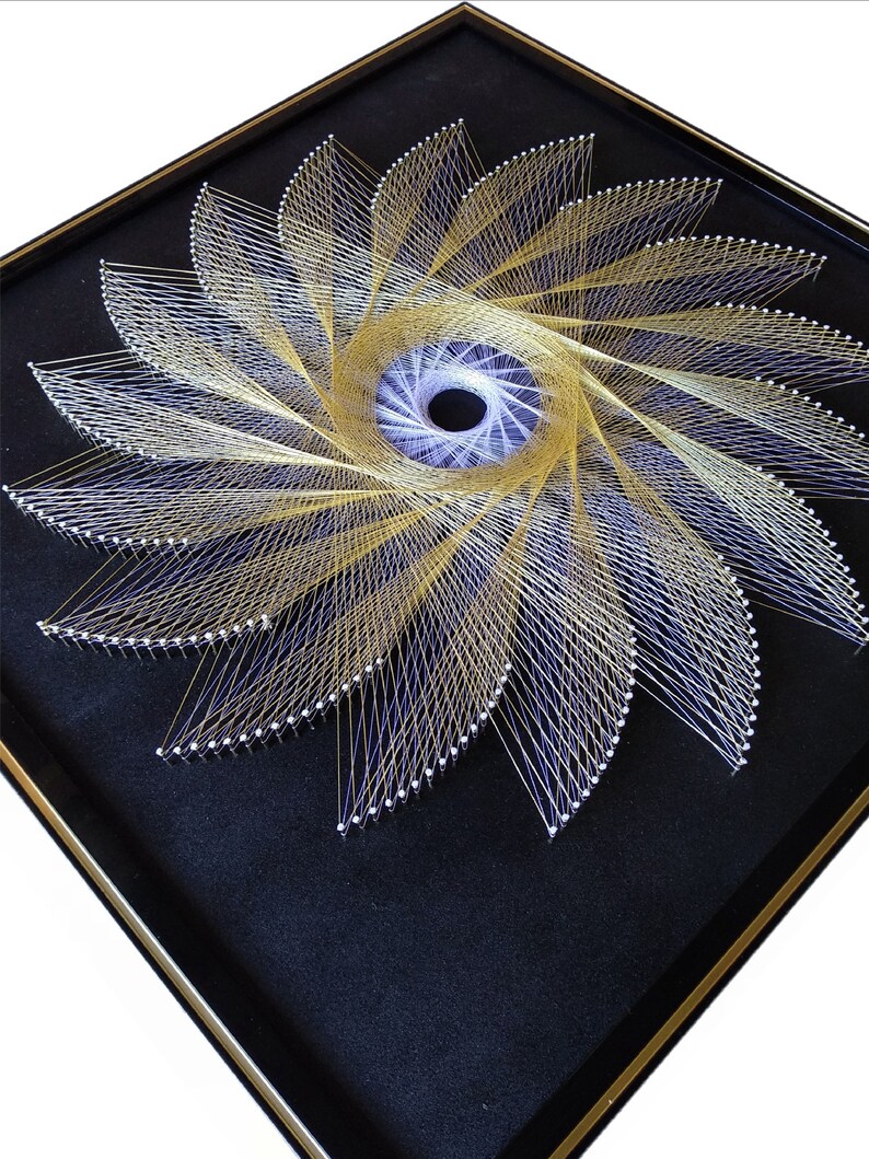 String Art, Mandala String Art, String Wall Art, 3d String Art ...