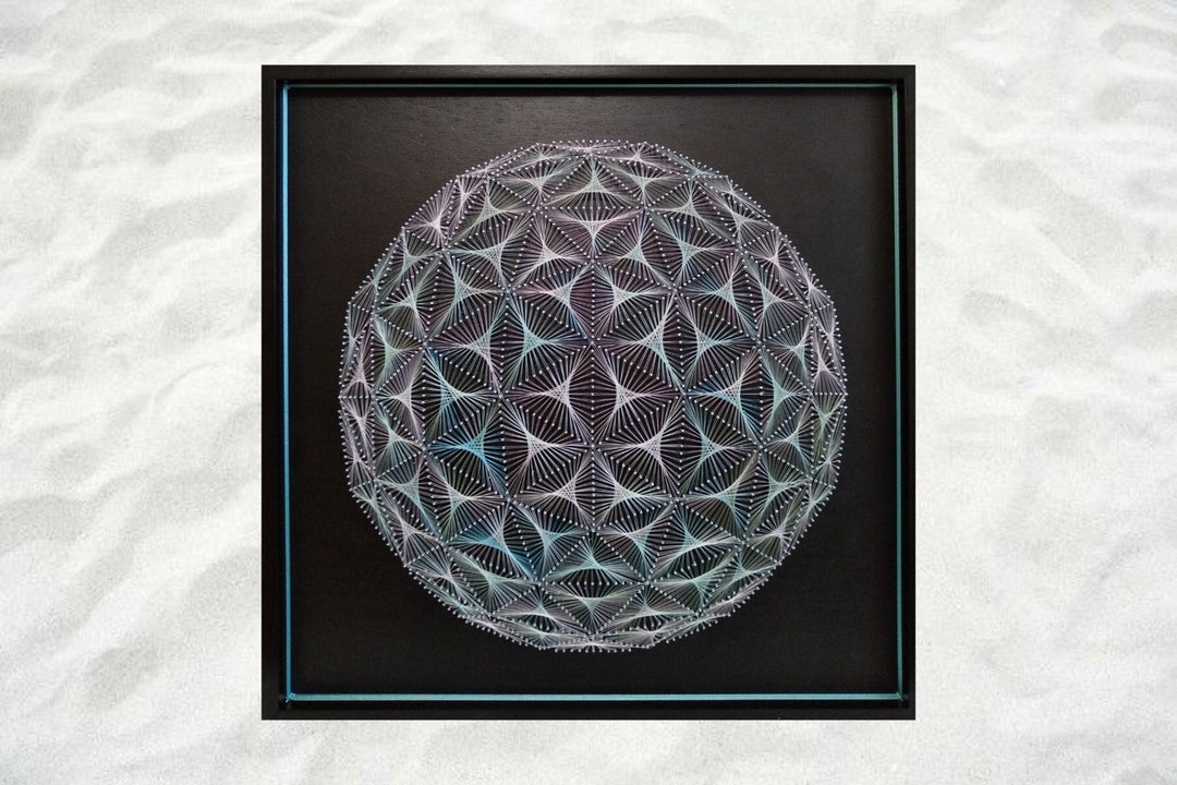 String Art. Mandala String Art. 3d Geometric. - Etsy