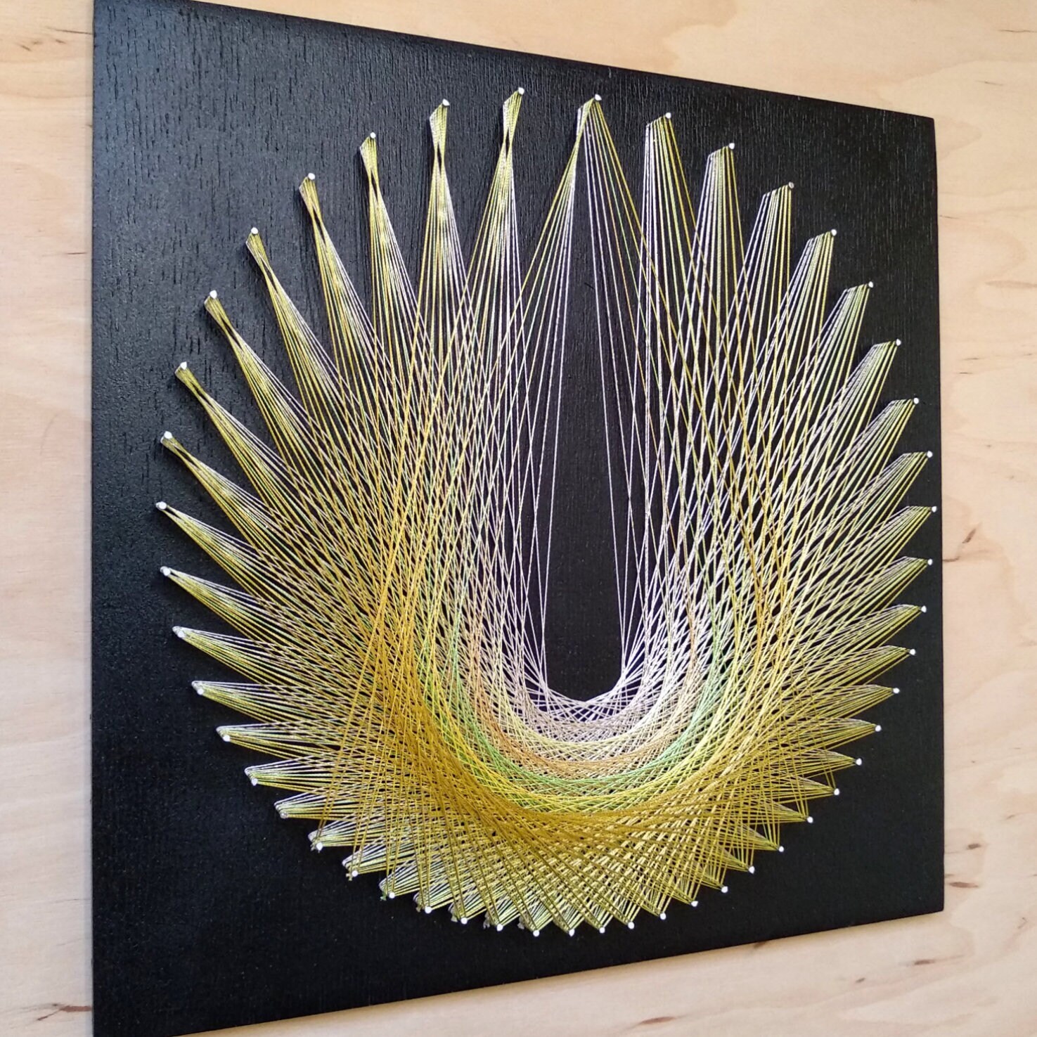 String Art. Mandala String Art. 3d Geometric. - Etsy