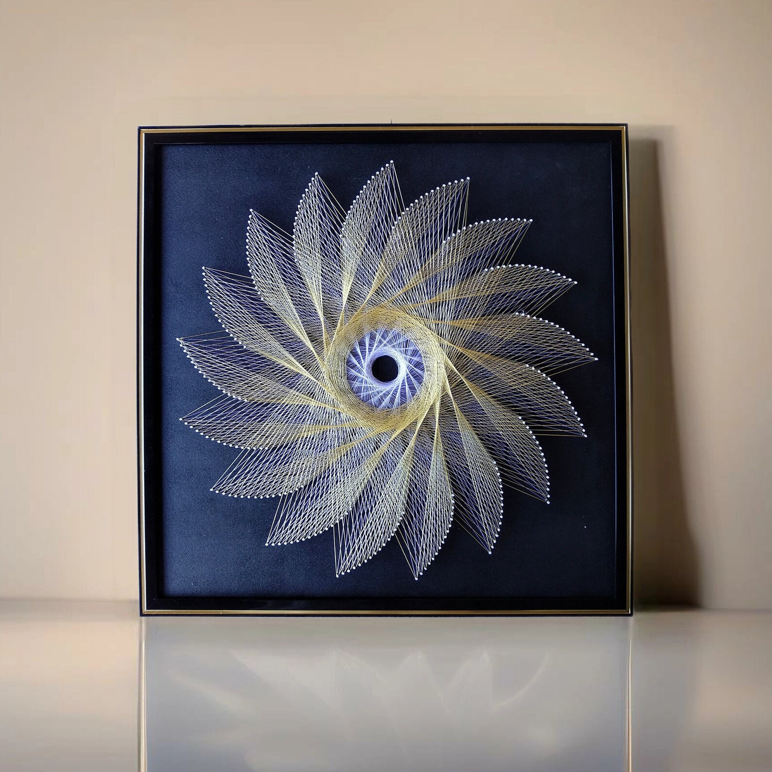 String Art, Mandala String Art, String Wall Art, 3d String Art ...