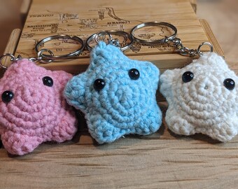 Cute Star Keychain Crochet - Etsy