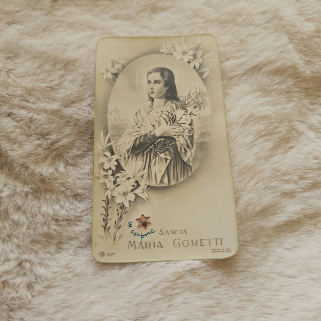 Relic Relic Reliquia Maria Goretti Ex Corpore - Etsy Australia