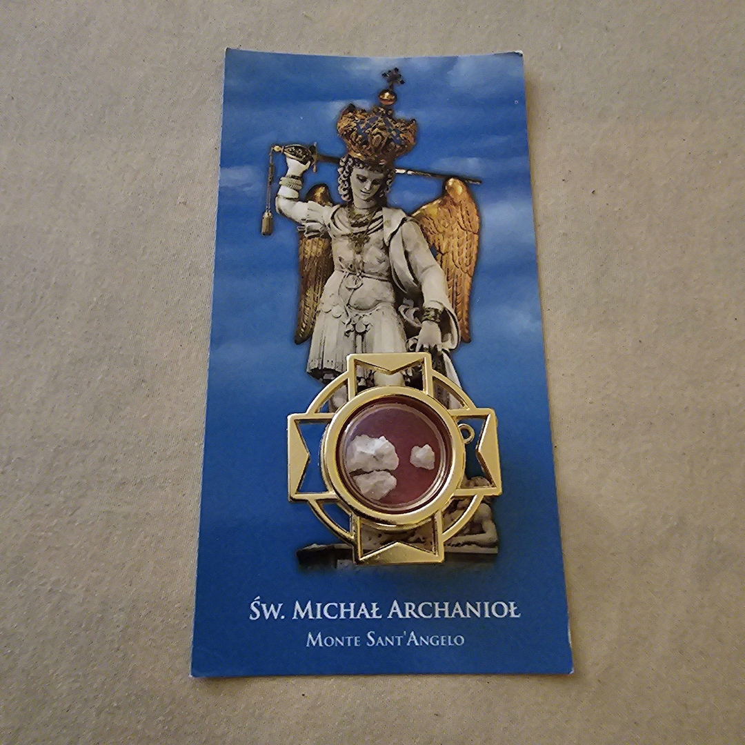 Relic Relic Michael Archangel Gargano Reliquary - Etsy