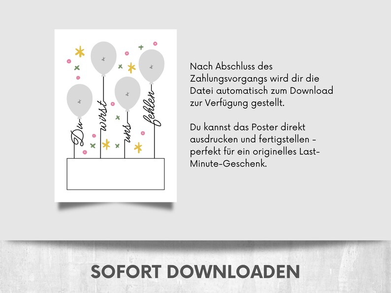 Farewell Money Gift Poster for Banknotes, Wish Fulfiller Give Money ...
