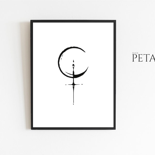 Lilith Symbol Wall - Etsy