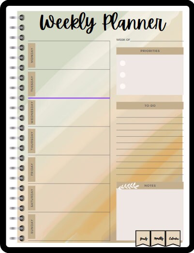 Digital Planner Downloadable Planner Planner for Good Notes Cute ...