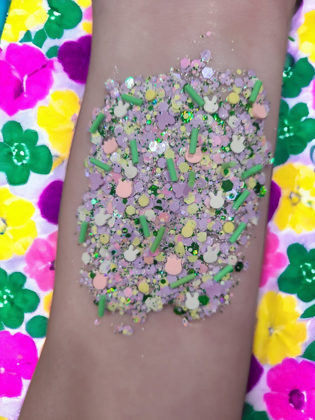 Spring Has Sprung Easter Themed Hair and Body Glitter Gel in Purple ...