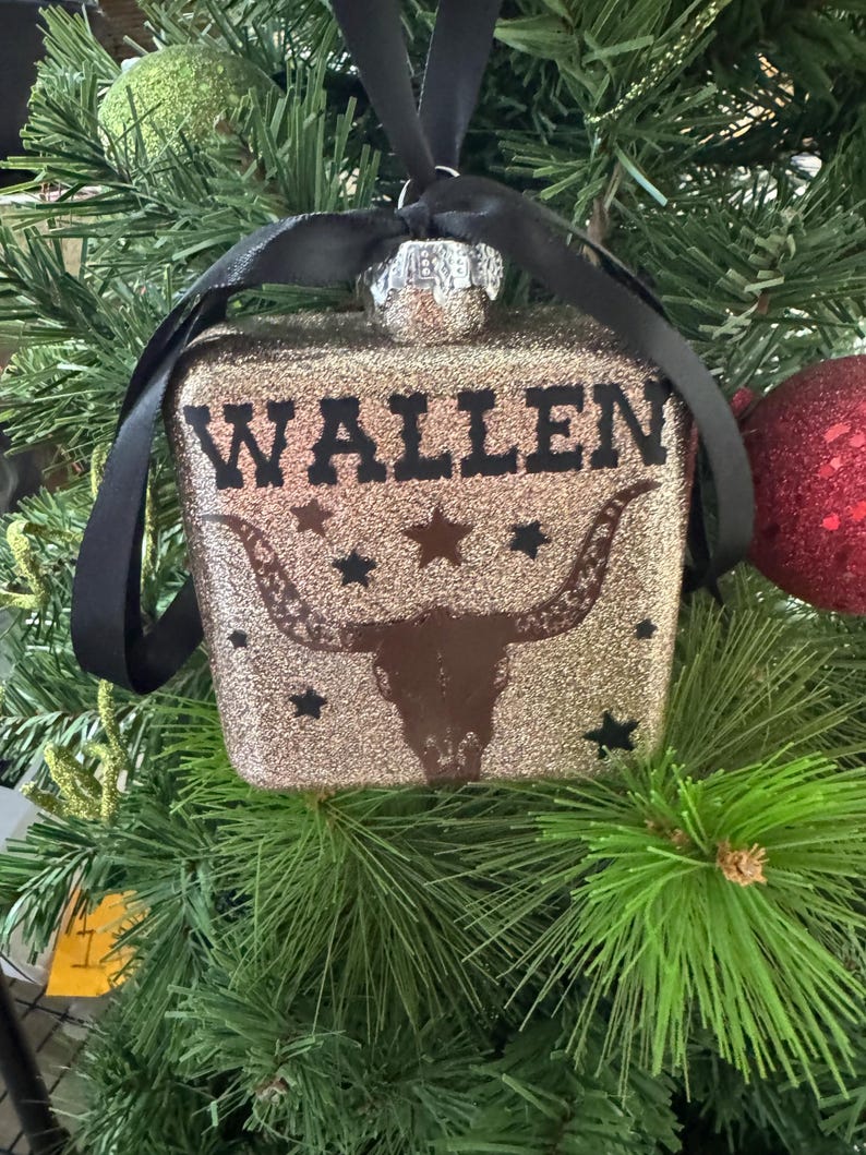 Morgan Wallen Ornament - Etsy