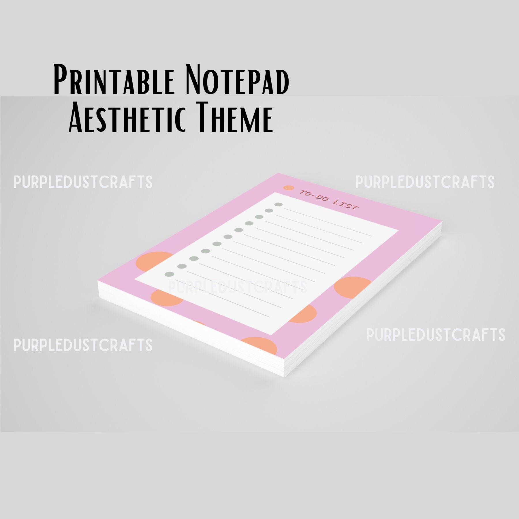 Printable Memo Sheets Digital Download Aesthetics - Etsy
