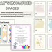 Easter Bunny Letter, Easter Golden Egg, Easter Game,easter Bookmarks ...