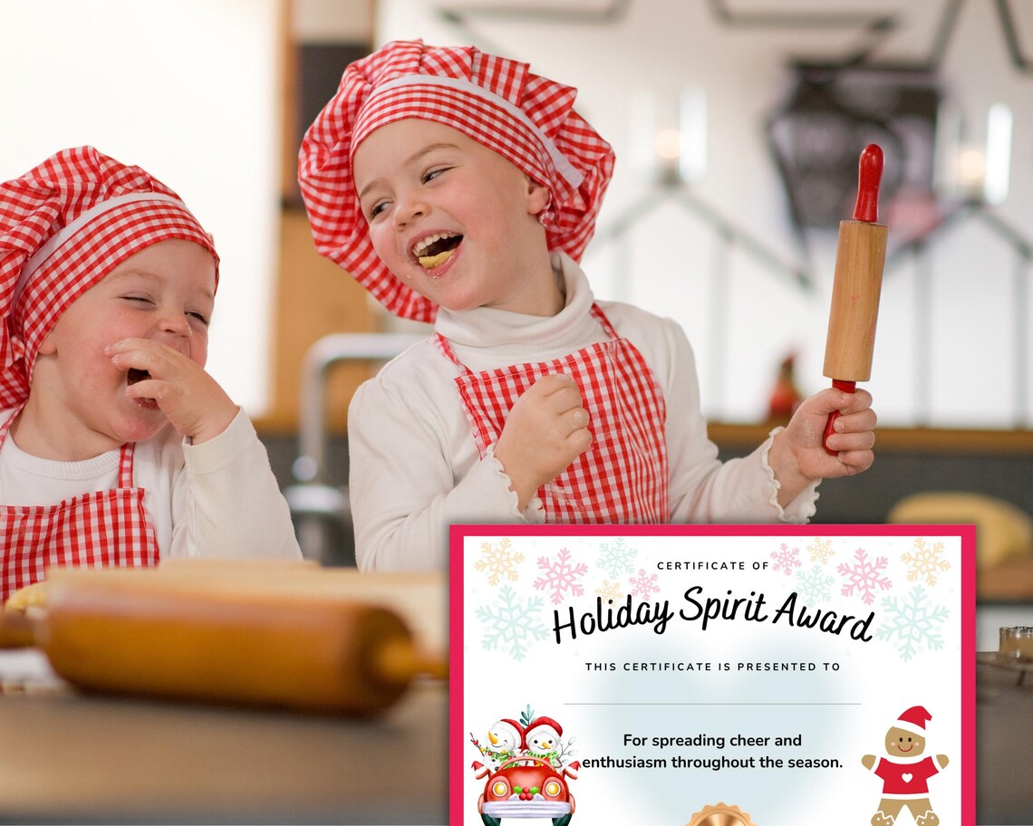 Preschool Award, Kids Certificate, Holiday Helper Award, Student Award ...