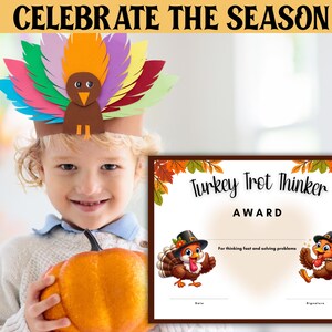 Classroom Award- Thanksgiving Classroom Awards, School Awards for Kids ...