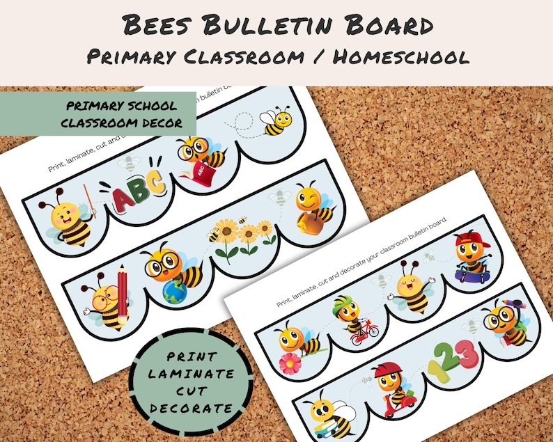 Bee Bulletin Board, Back to School Bulletin Board, Bulletin Board ...