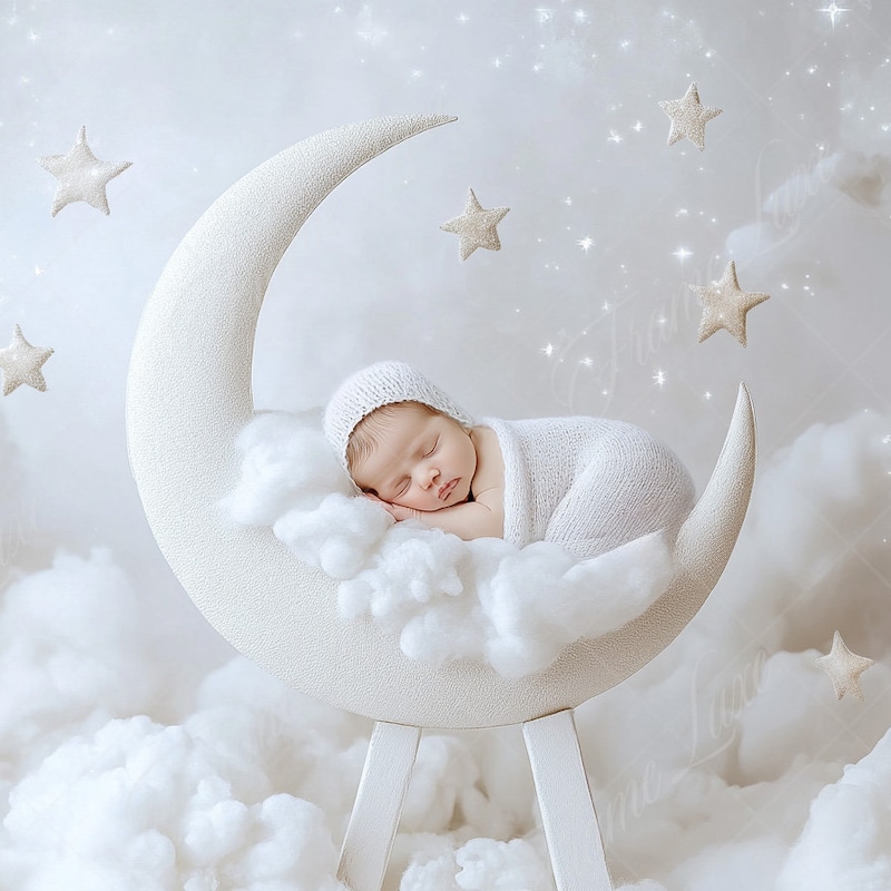 Baby Moon Art - Etsy