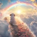 Rainbow Bridge Digital Backdrop, Pet Memorial Digital Background,way to ...