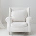 Simple White Chair in White Room Digital Background, Portrait ...
