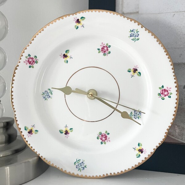 China Plate Clock - Etsy