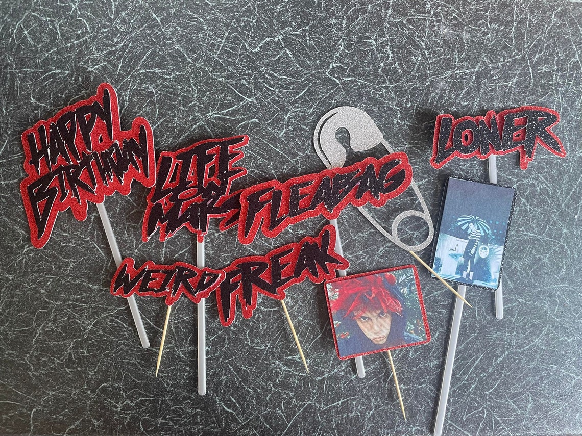 Yungblud Personalised Cake Topper Pack - Etsy UK