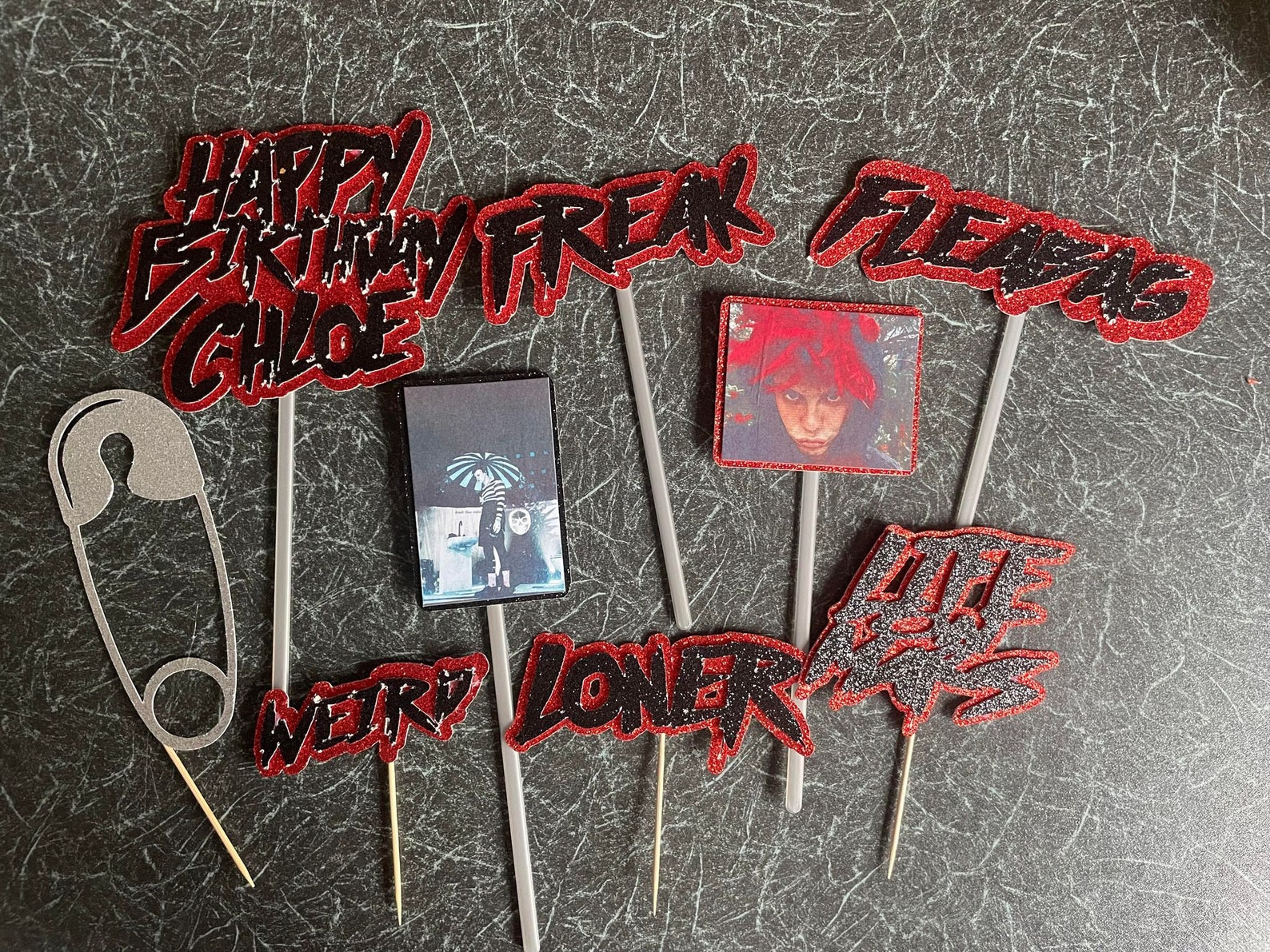 Yungblud Personalised Cake Topper Pack - Etsy