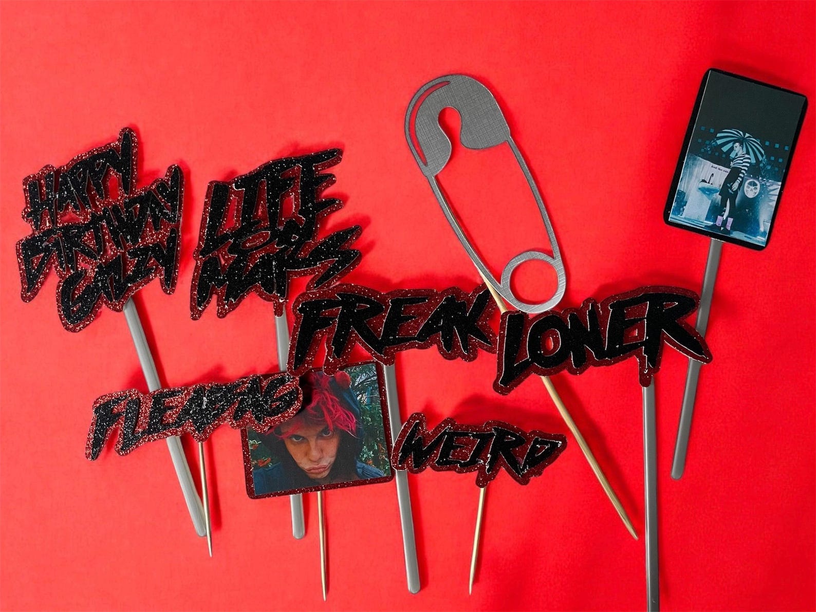 Yungblud Personalised Cake Topper Pack - Etsy UK
