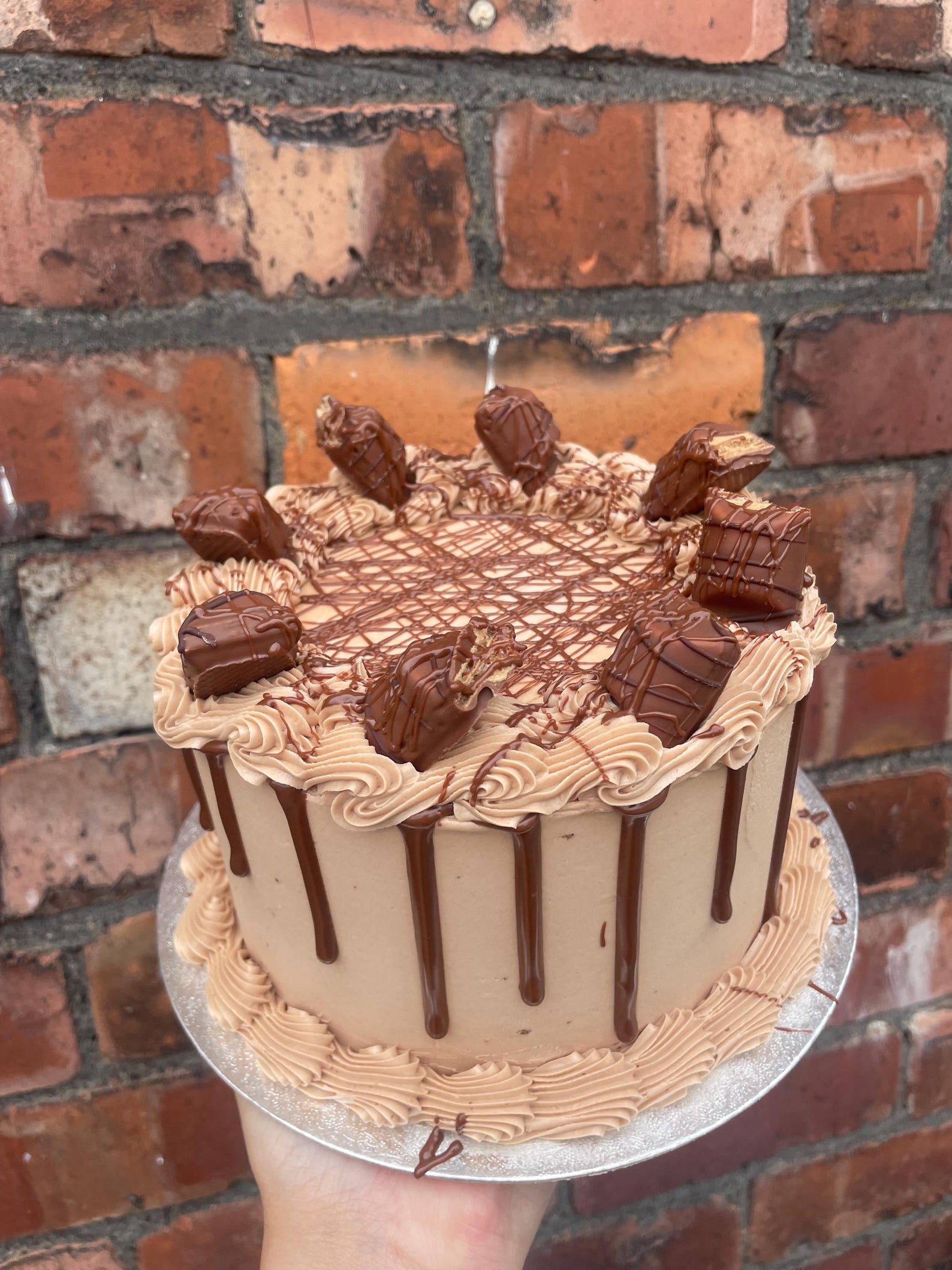 Beuno and Hazelnut Drip Cake - Collection or Local Delivery MANCHESTER ...