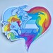 My Little Pony Pride Stickers - Etsy