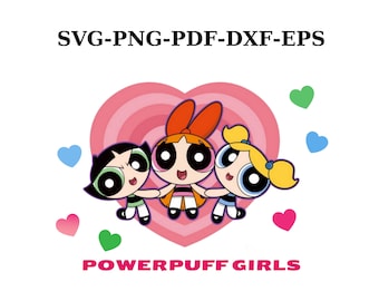 Powerpuff Girls Powerpuff PNG File - Etsy Canada
