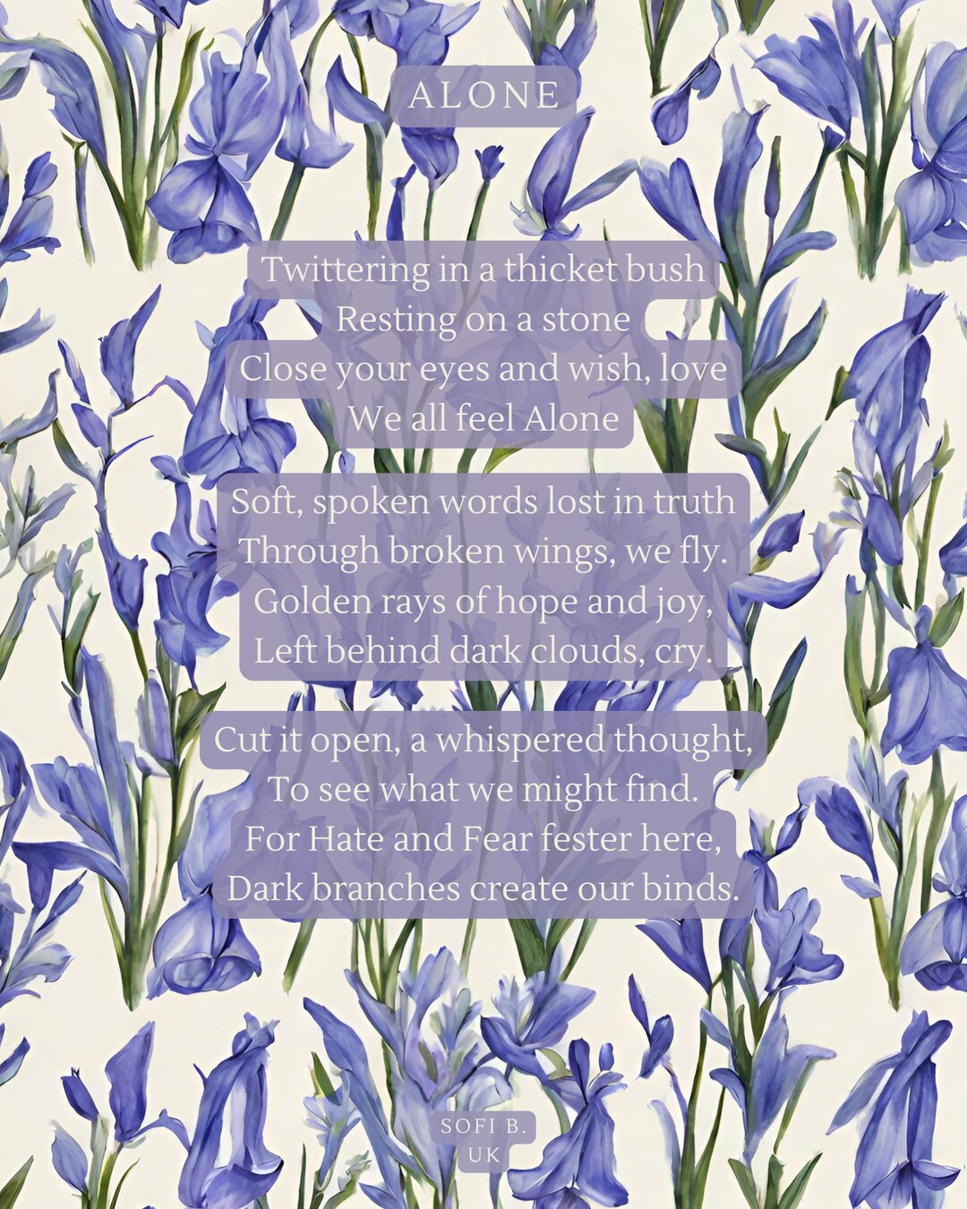 Printable Poem, Digital Download, Print Picture, Canvas - Etsy