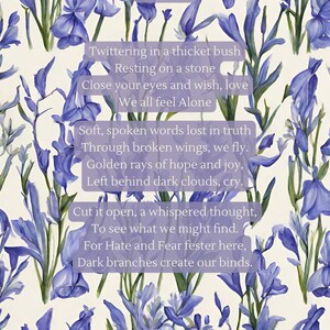 Printable Poem, Digital Download, Print Picture, Canvas - Etsy