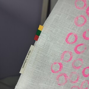 Tote Bag Linen/ Linen Shopping Bag/ Hand Made Painted Linen Bag - Etsy